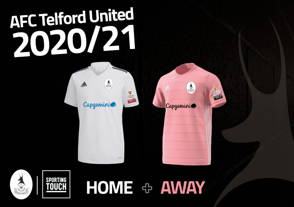 Home & away shirts unveiled - AFC Telford United